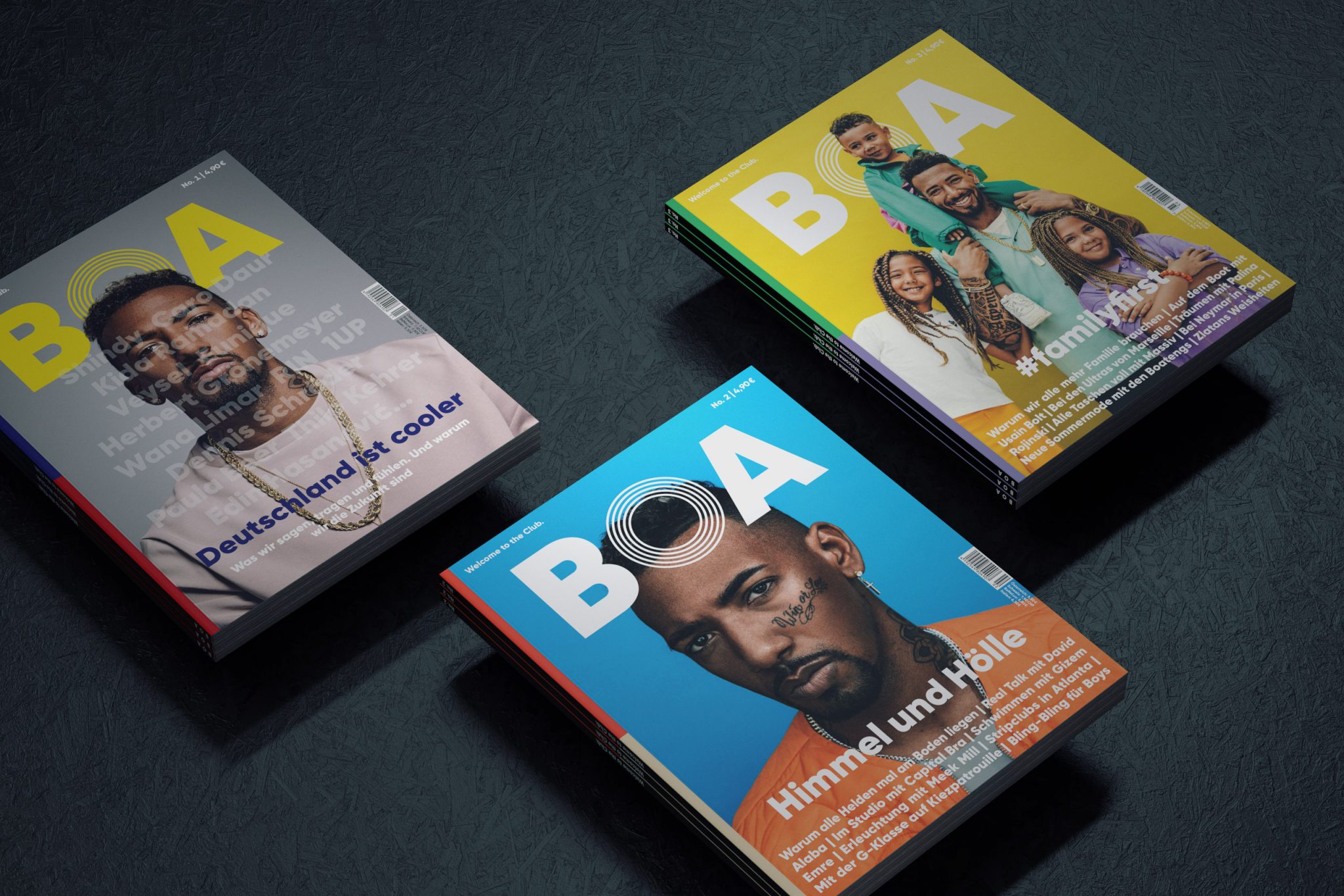 Creating BOA, the magazine by Jérôme Boateng – COPE Studio™